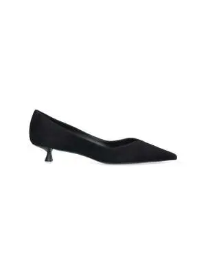 STUART WEITZMAN Pointed-toe Kitten Heel Pump