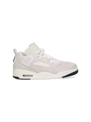 Nike Lightweight Leather Sneakers With Rubber Outsole - Beige