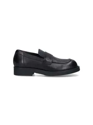 MAISON MARGIELA Leather Penny Loafer With Lug Sole