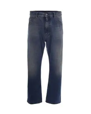 MAISON MARGIELA Cotton Jeans - Blue