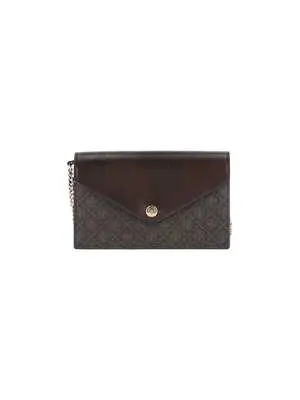 Tory Burch Mini Chain Wallet Crossbody Bag - Brown