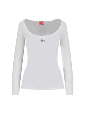 DIESEL® Soft Cotton Stretch T-shirt For - White