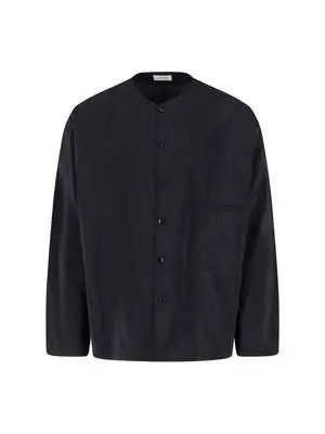 LEMAIRE Silk-blend Shirt For - Black