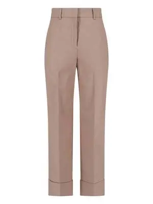 Incotex Stretch Cotton Trousers - Beige