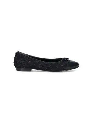 Tory Burch Lace Detailed Ballerinas