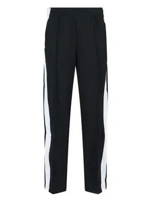 Adidas Track Pants With Side Stripes - Black