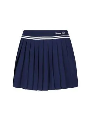 SPORTY & RICH Pleated Tennis Skirt
