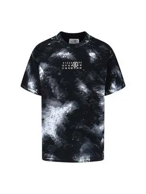 MAISON MARGIELA 100% Cotton Essential T-shirt - Black