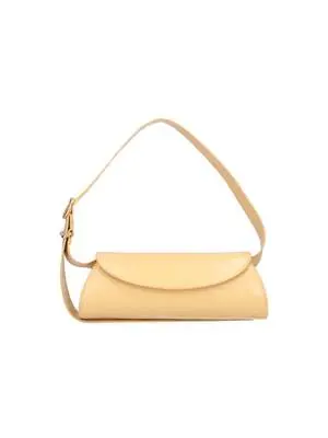 JIL SANDER Leather Shoulder Bag - Yellow