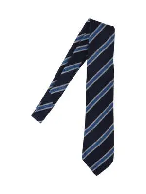 Cesare Attolini 100% Cashmere Tie - Blue