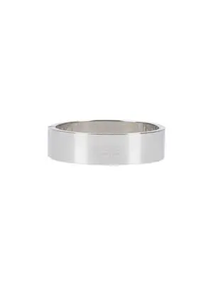 MAISON MARGIELA Wide Cuff Bracelet - Silver