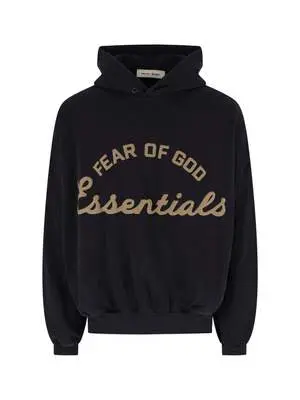Fear Of God Hooded Sweatshirt - Black