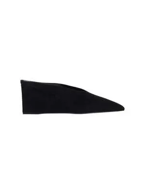 Alaïa Pointed-toe Wedge Slip-on Shoe - Black