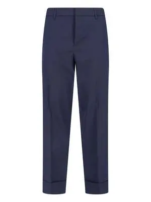 CRUNA Tailored Tapered Trousers - Blue