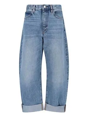 FRAME 100% Cotton Denim Jeans - Blue
