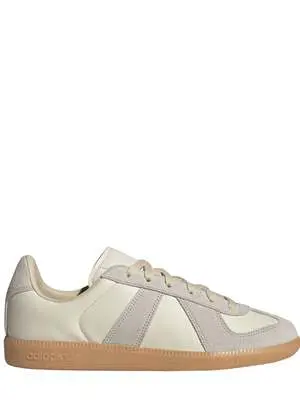 Adidas ADIDAS Leather Lace-Up Sneakers Beige