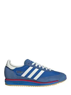 Adidas ADIDAS Leather Lace-Up Sneakers Navy