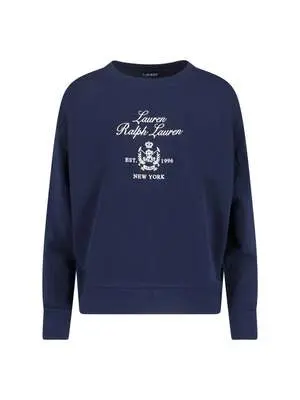Ralph Lauren Graphic Crewneck Sweatshirt - Blue