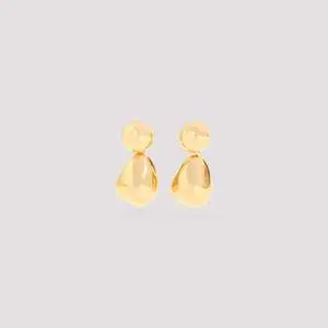 Phoebe Philo Sterling Silver Drop Earrings - Metallic