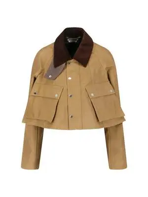 JW Anderson Cotton Utility Jacket - Brown