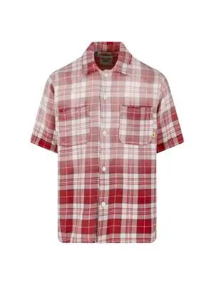 GALLERY DEPT. Plaid Cotton Shirt - Red
