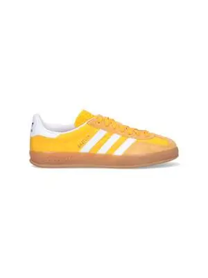 Adidas Low-top Sneakers With Animal Print Detail - Yellow