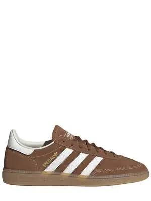 Adidas 100% Leather Lace-up Sneakers - Brown