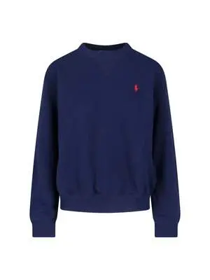 Polo Ralph Lauren Ribbed Crewneck Sweater - Blue