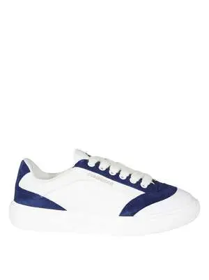 CASABLANCA CASABLANCA Del Mar Leather & Textile Low Top Sneakers