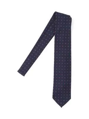 Cesare Attolini Wool Neck Tie - Blue
