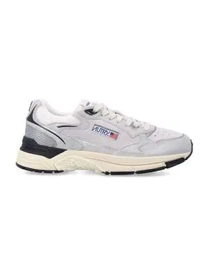 AUTRY AUTRY Low-Top Cow Leather Sneakers Argento