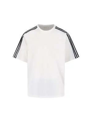 Y3 Short-sleeve Striped Shoulder T-shirt