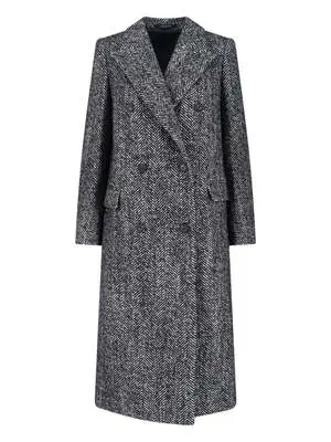 Tagliatore Double-breasted Blazer - Black