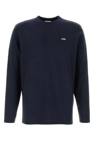 AUTRY 100% Cotton T-shirt - Blue