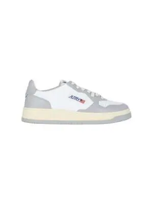 AUTRY Cow Leather Sneakers - White