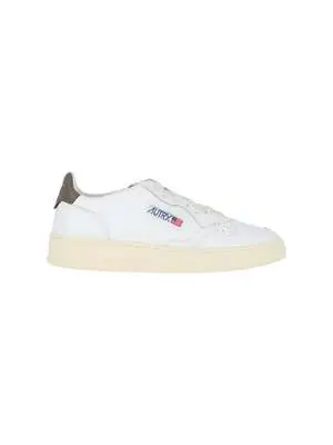 AUTRY Cow Leather Sneakers - White