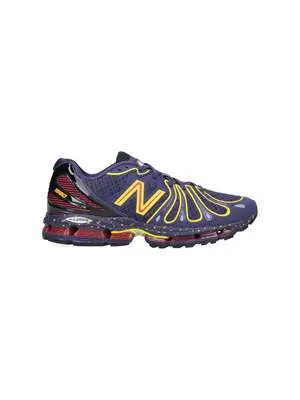 NEW BALANCE NEW BALANCE Leather & Mesh Lace-Up Sneakers Violet