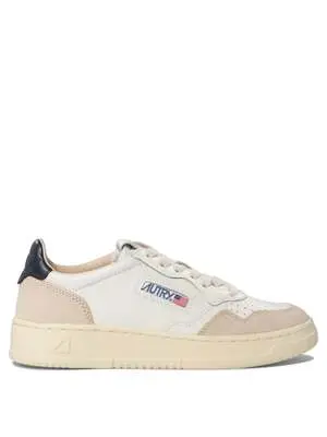 AUTRY Mini Medalist Low Top Sneakers - White