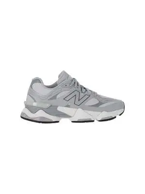 NEW BALANCE Leather And Mesh Sneakers - Grey