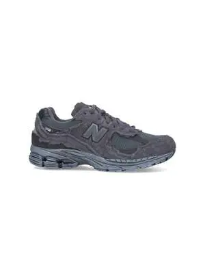 NEW BALANCE Suede And Mesh Sneakers - Grey