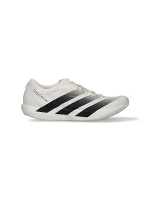 Y3 Lace-up Synthetic Sneakers - White