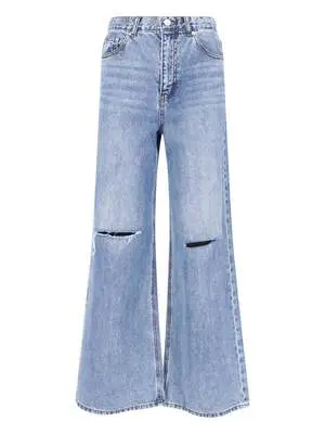 Dunst Knee Length Jeans For Women