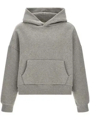 ENTIRE STUDIOS Long Sleeve Half-zip Mock Neck Top - Grey