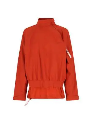 Lacoste Stretch Knit Jacket - Orange