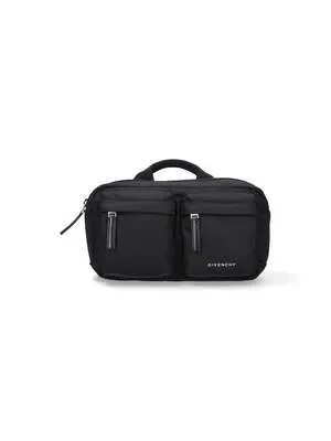 Givenchy Polyamide & Calf Leather Small Bag For - Black