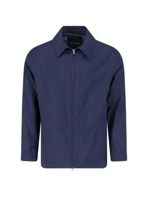 WHITE SAND Wool-blend Zip-up Jacket