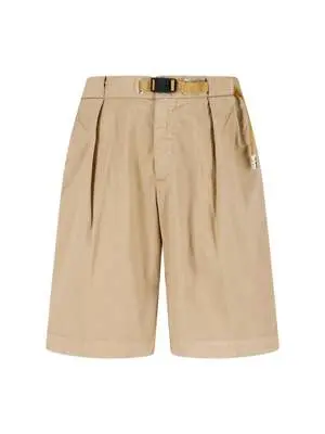 WHITE SAND Sand-inspired Cotton Stretch Trousers For - Beige