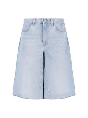 Our Legacy Coast Wash Organic Cotton Wide Leg Jeans - Blue
