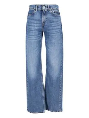 Our Legacy High-rise Wide-leg Jeans