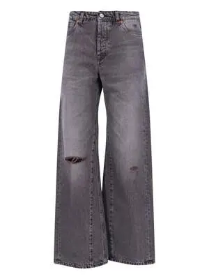 Our Legacy Highway Denim Jeans With Stainless Steel Buttons
